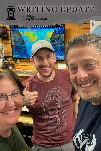 Writing Update August 2023 - Troy Hooker