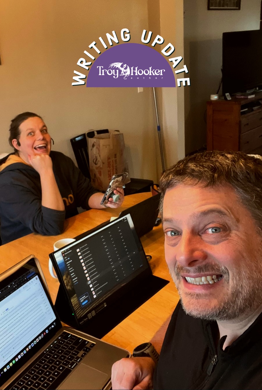 Writing Update January 2024 - Troy Hooker